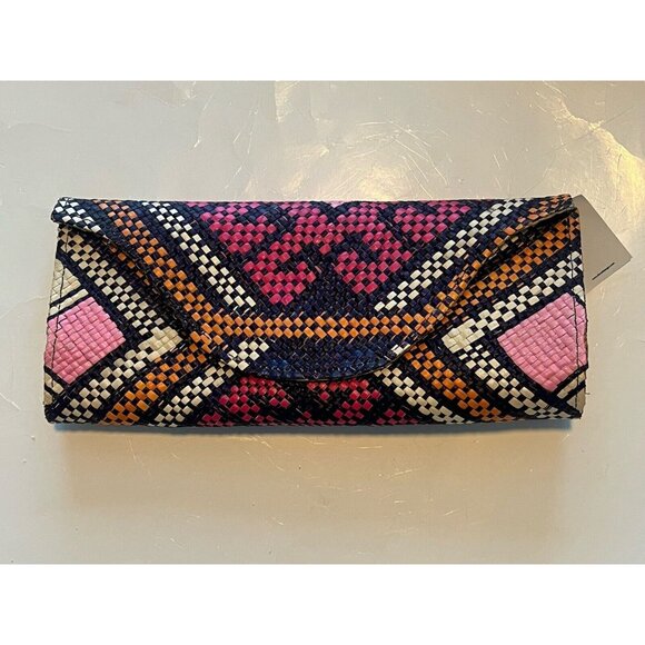 Banago | Bags | Nwt Banago Multicolored Woven Clutch | Poshmark